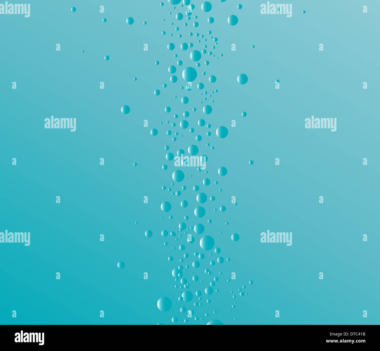 A background of water with air bubbles rising Stock Photo - Alamy