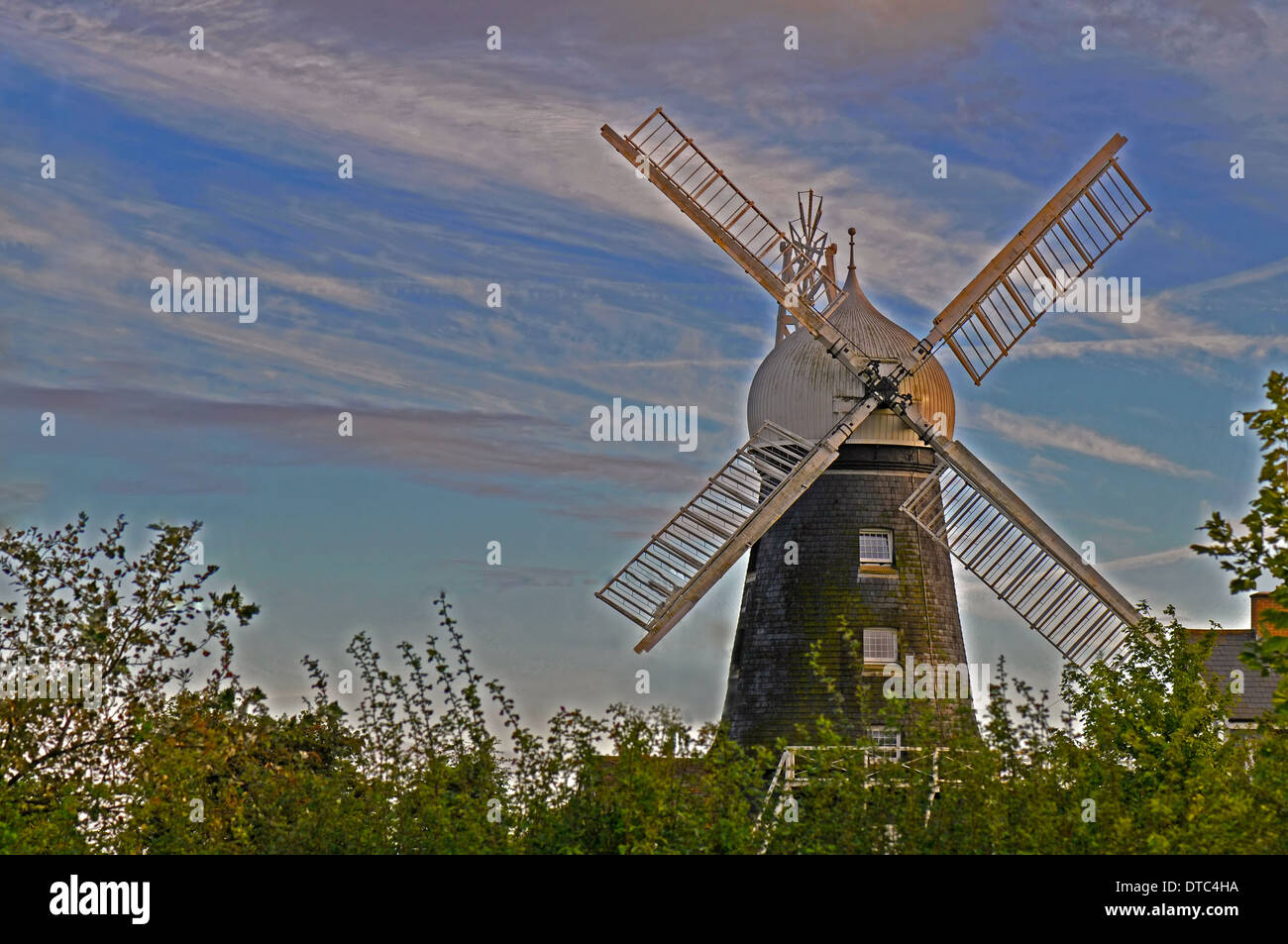 The Windmill, Morcott, Rutland, Great Britain, Uk Stock Photo - Alamy