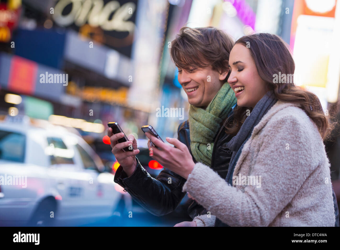People phones hi-res stock photography and images - Alamy