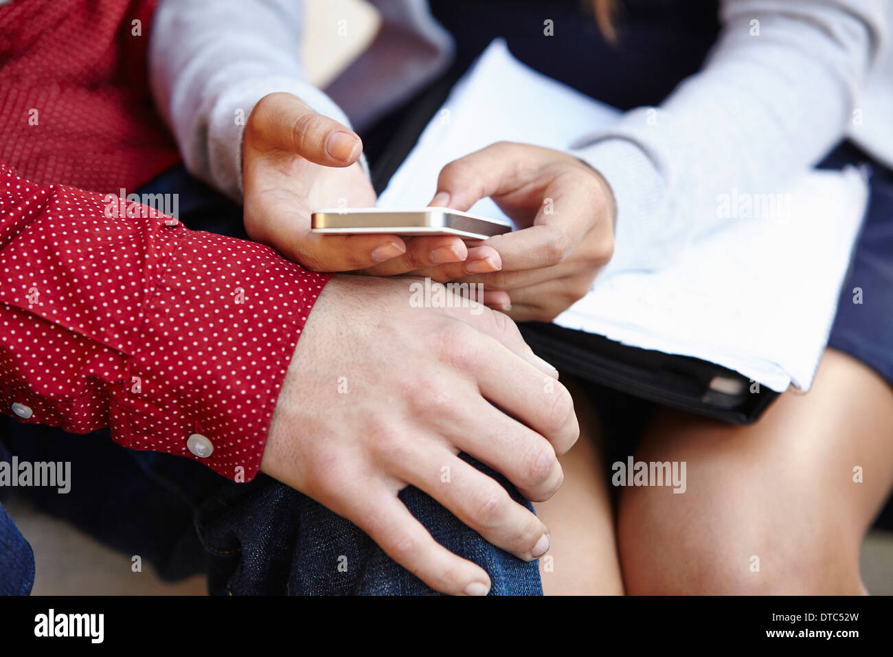 Top down hands together hi-res stock photography and images - Alamy
