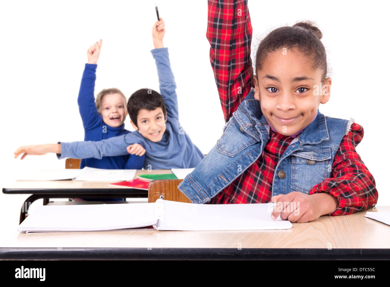 Classroom desk hi-res stock photography and images - Alamy