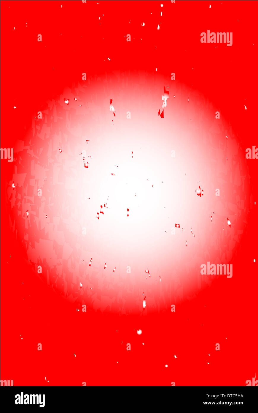 A modern red and white grunge faded background Stock Photo - Alamy