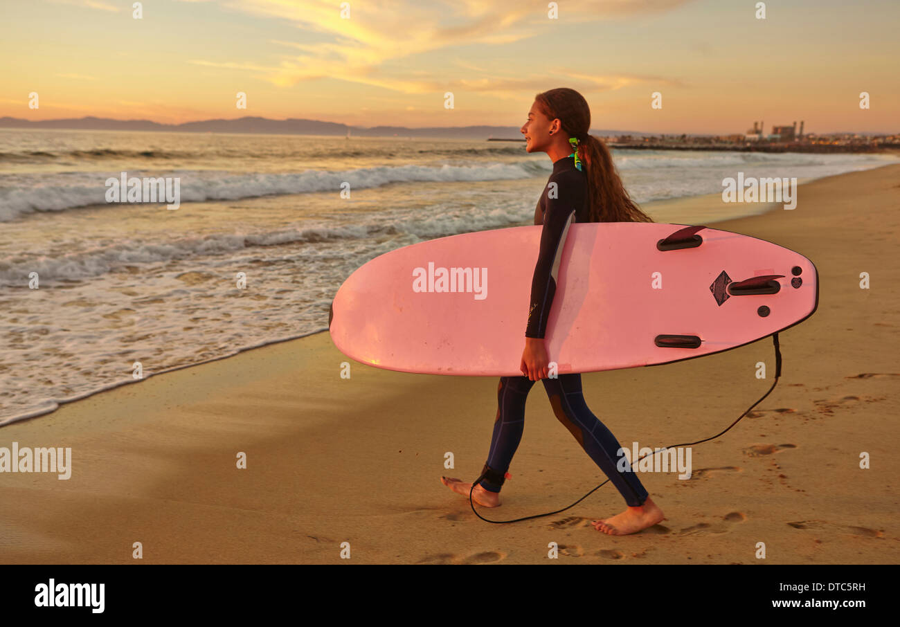 Pink surfboard hi-res stock photography and images - Alamy