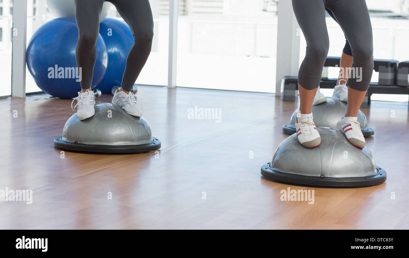 Performing step up woman hi-res stock photography and images - Alamy