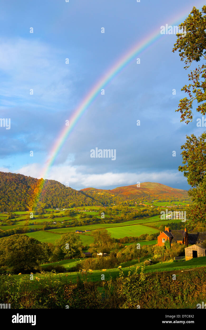 Breidden hills wales hi-res stock photography and images - Alamy