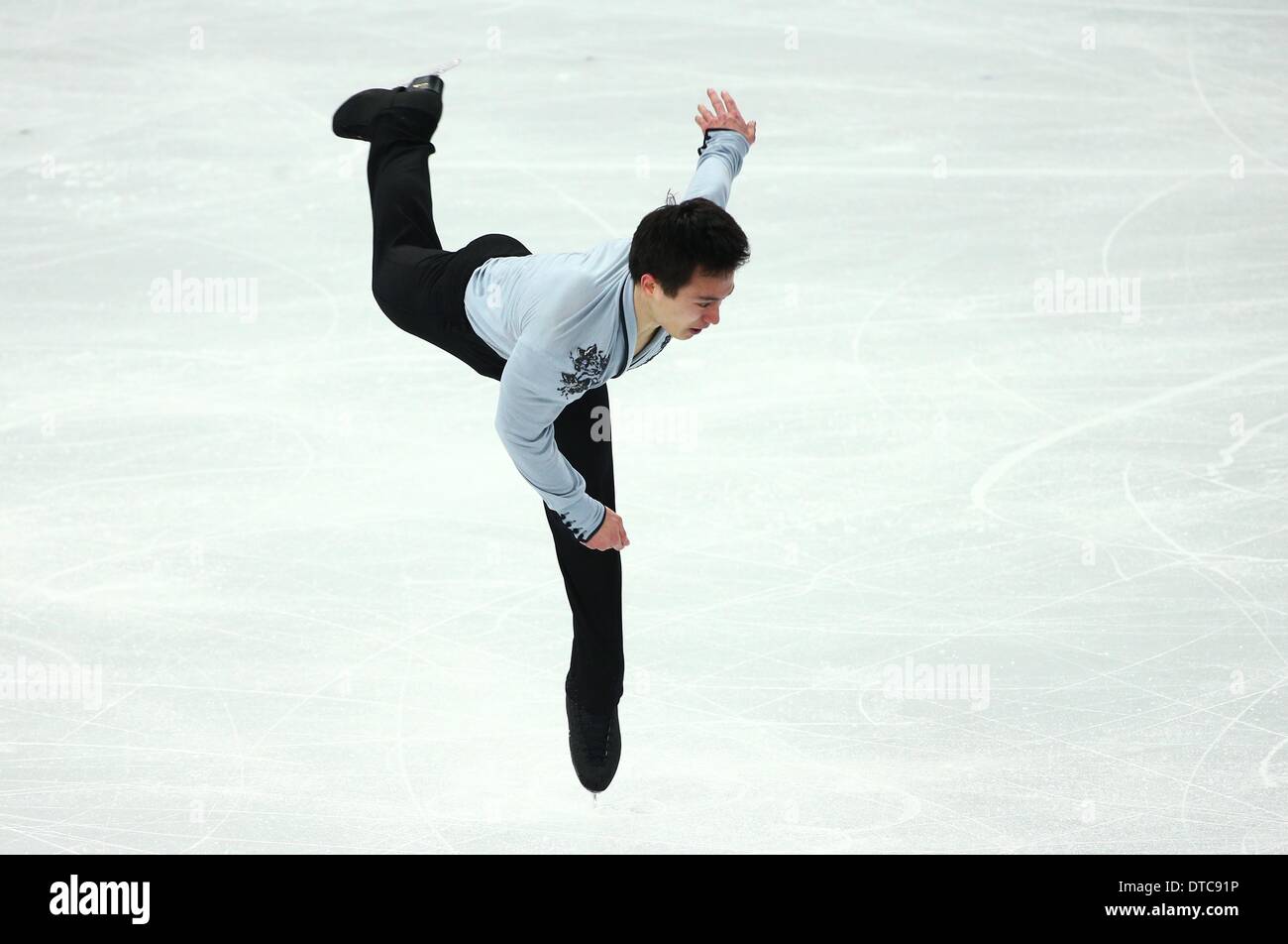 Patrick Chan of Canada performs in the Men's Free Skating of the Figure ...