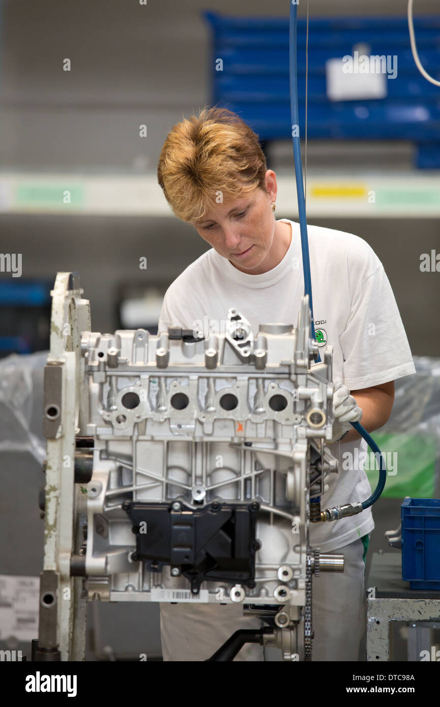 Skoda factory czech republic hi-res stock photography and images - Alamy