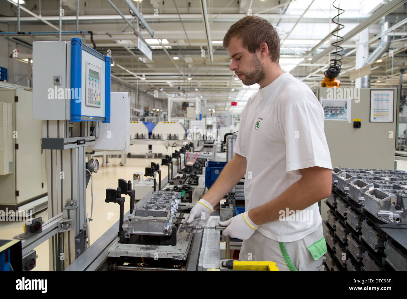 Skoda factory czech republic hi-res stock photography and images - Alamy