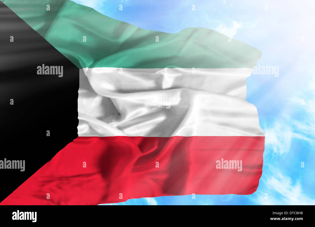 Kuwait national day flag hi-res stock photography and images - Alamy