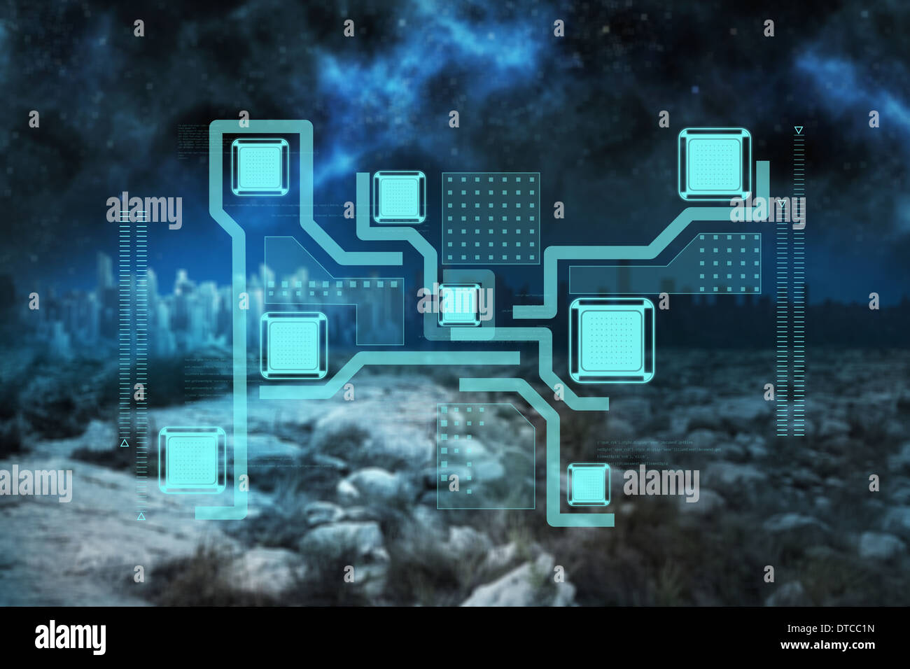 Composite image of technology interface Stock Photo - Alamy