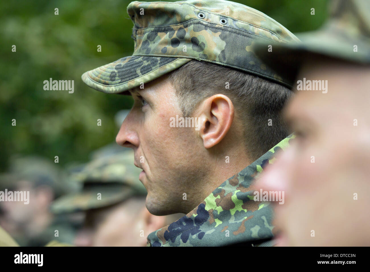 Illkirch- Grafenstaden, France, soldiers of JgBtl 291 at a training in ...