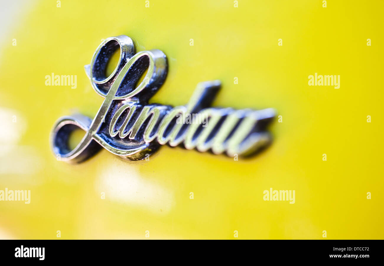 Landau car logo Stock Photo - Alamy