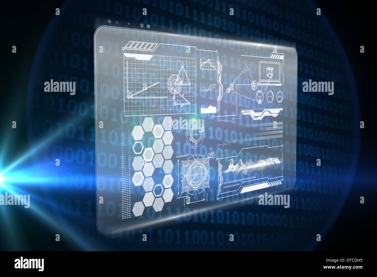 Composite image of technology interface Stock Photo - Alamy