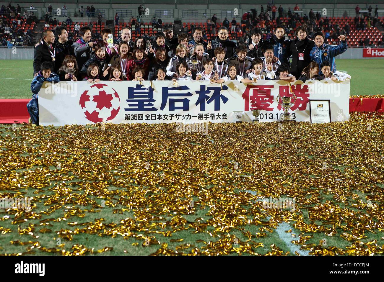 Saitama, Japan. 23rd Dec, 2013. INAC Kobe Leonessa team group Football ...