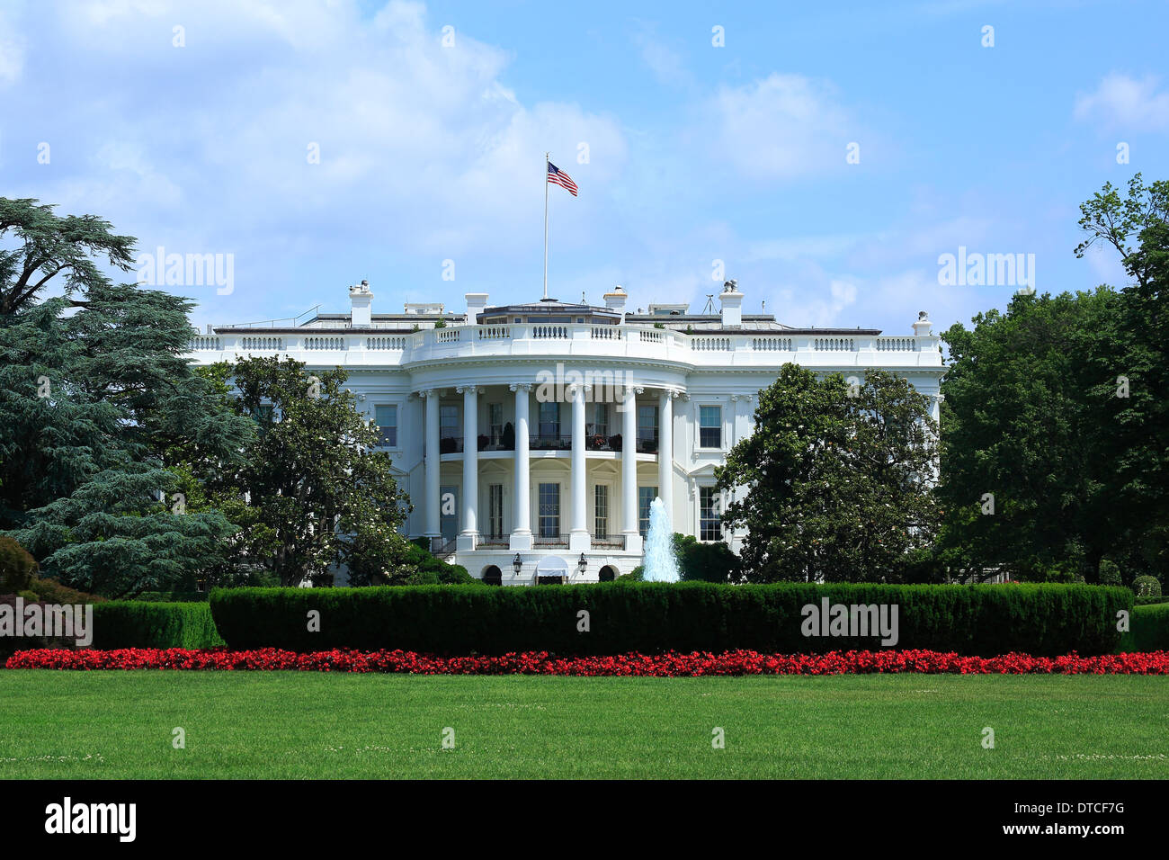 White House Front And Back View