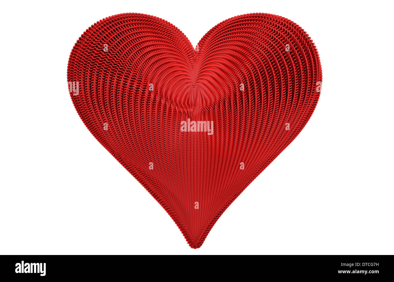 Detailed graphical heart design isolated on white background Stock ...