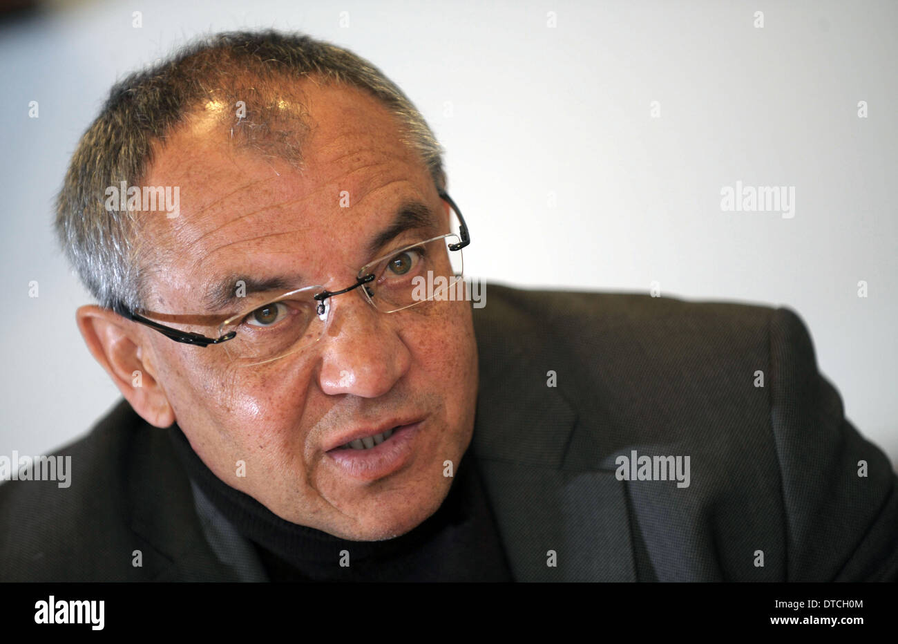 German Bundesliga club Vfl Wolfsburg's manager Felix Magath gestures ...