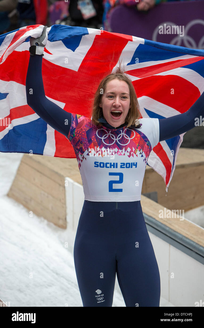 Elizabeth yarnold skeleton hi-res stock photography and images - Alamy