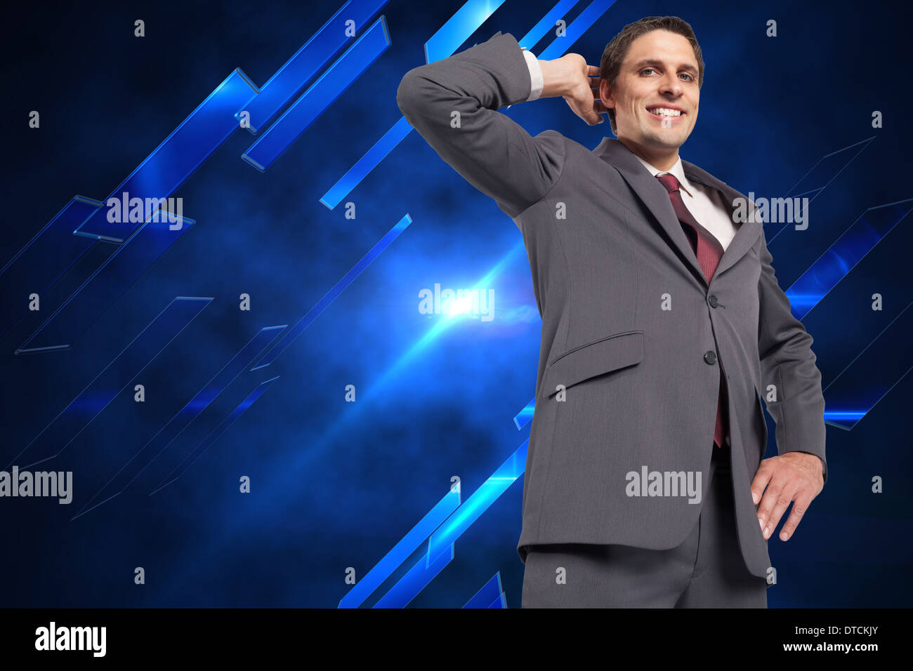 Man scratching his chin hi-res stock photography and images - Alamy