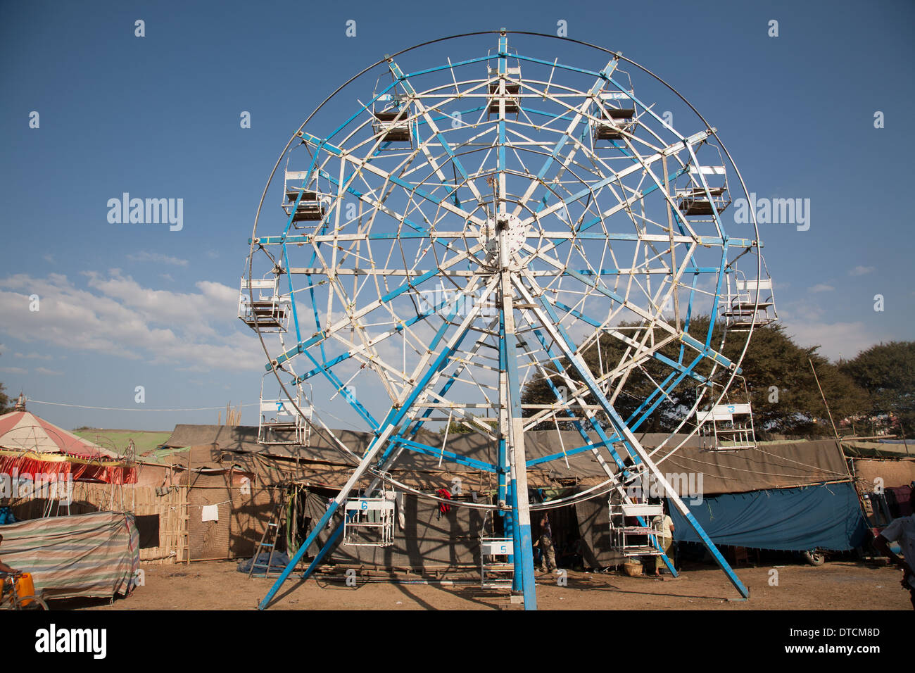 Fun Fair at Bagan during The Ananda Festival Myanmar Stock Photo - Alamy