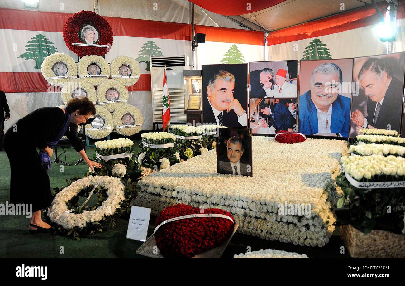 Beirut, Feb. 14. 14th Feb, 2005. A foreign ambassador to Lebanon visits ...