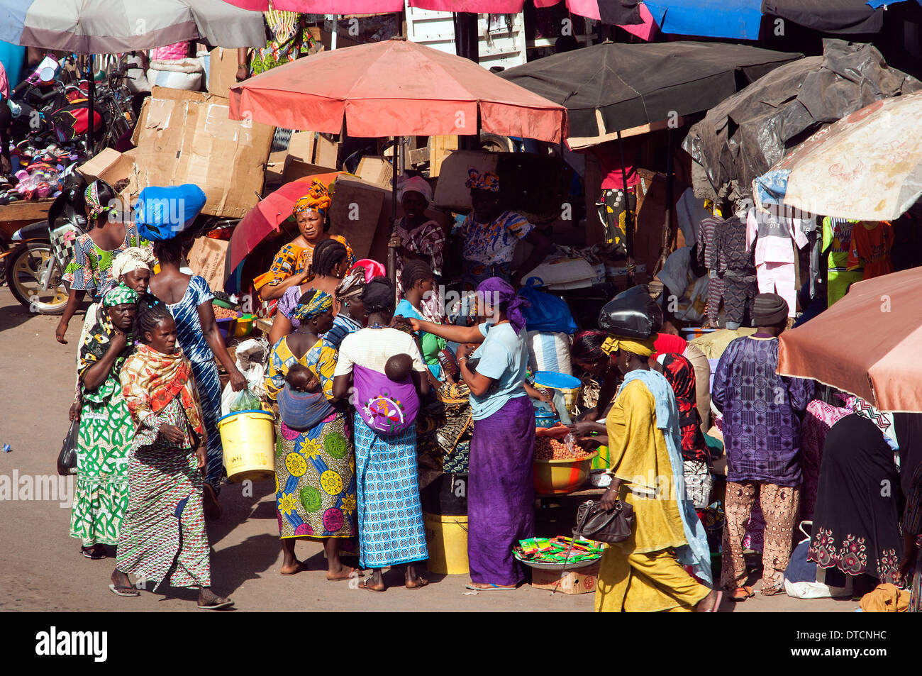 grand marche scene, Bamako, Mali Stock Photo - Alamy