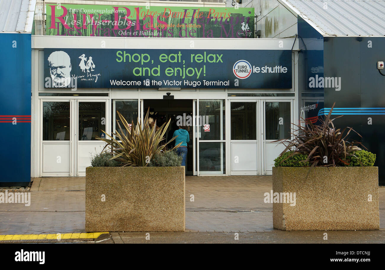 Eurotunnel terminal folkestone hi-res stock photography and images - Alamy