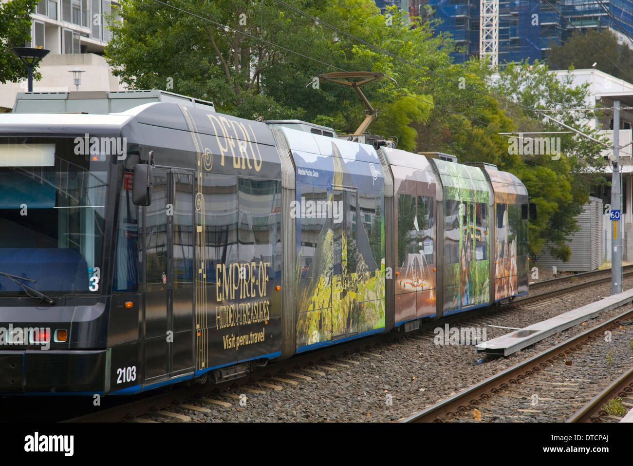 Sydney light rail tram hi-res stock photography and images - Alamy