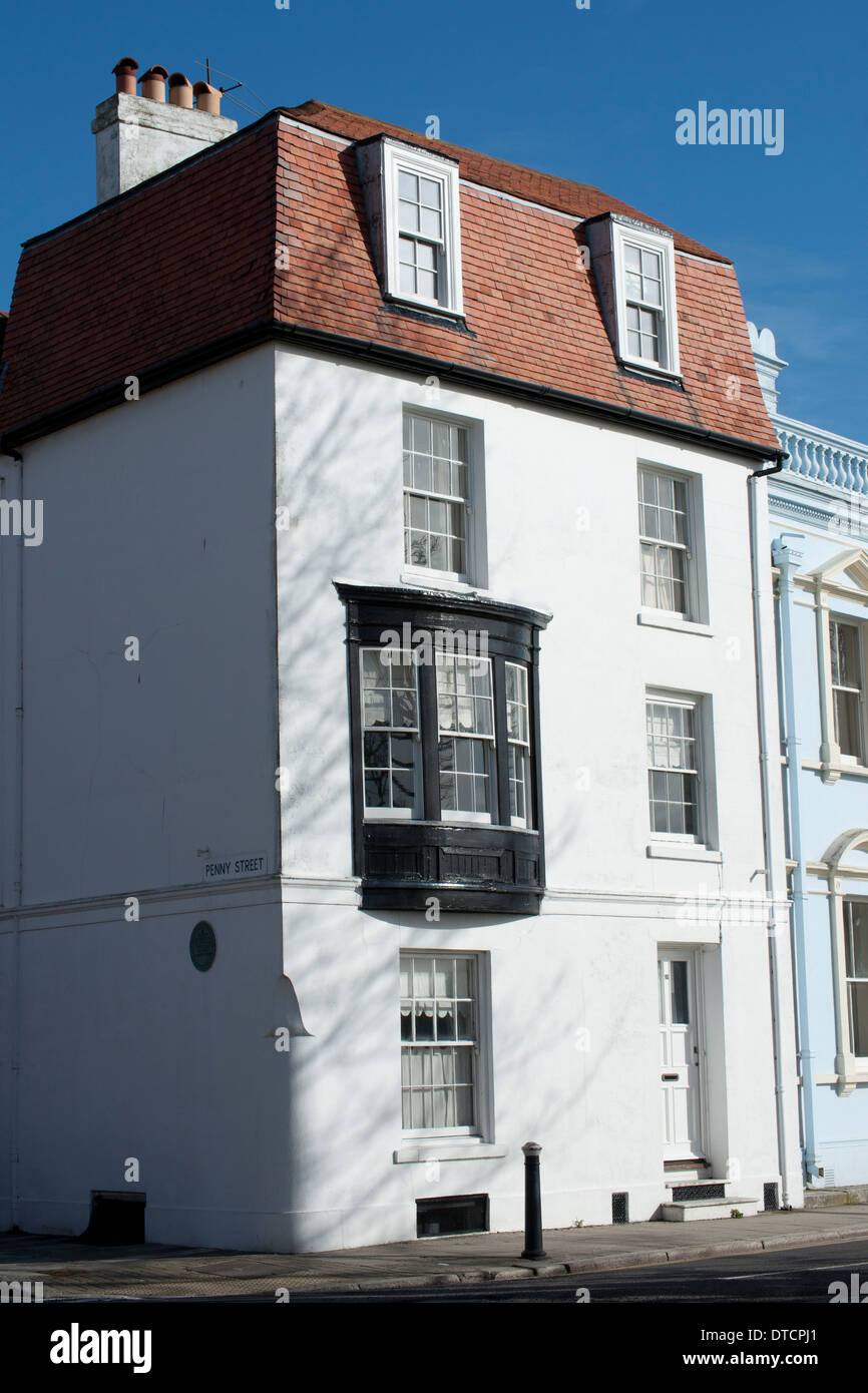 Plaque celebrating Vicat Cole, landscape painter, who was born at 11 ...