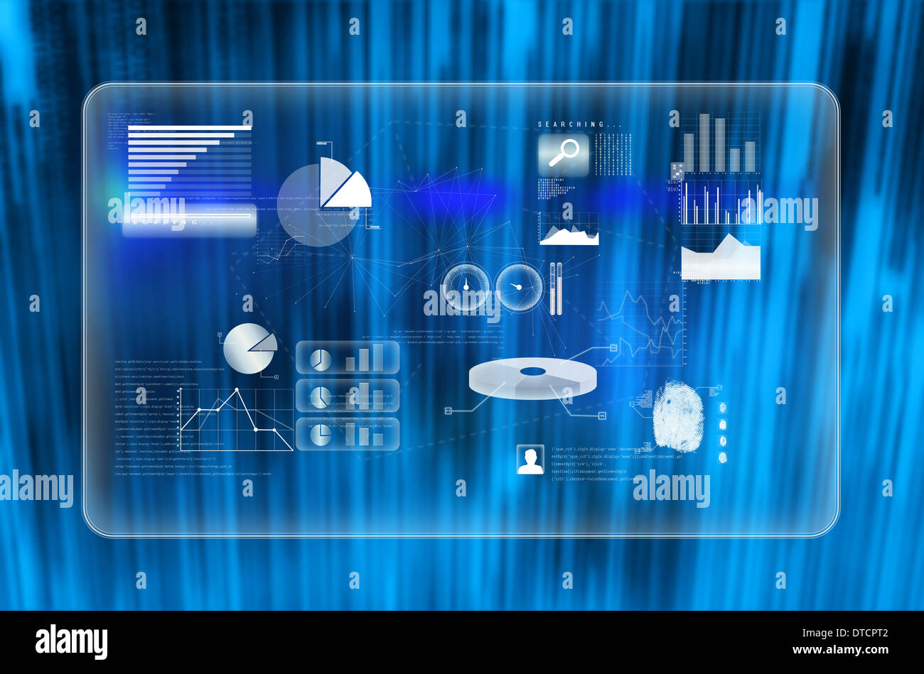 Composite image of abstract technology interface Stock Photo - Alamy
