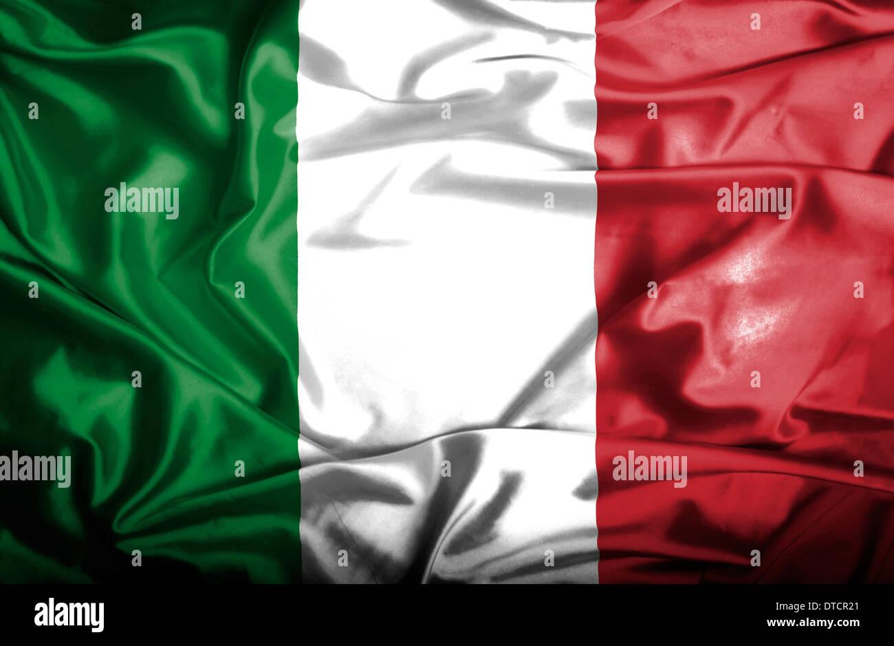 Italy waving flag Stock Photo - Alamy