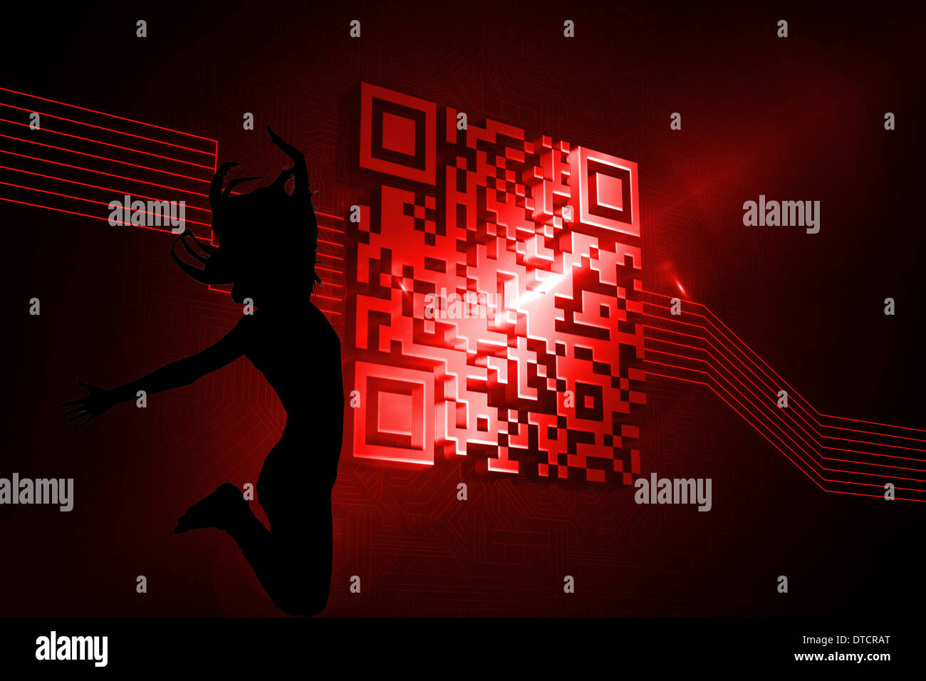 Red Barcode High Resolution Stock Photography and Images - Alamy