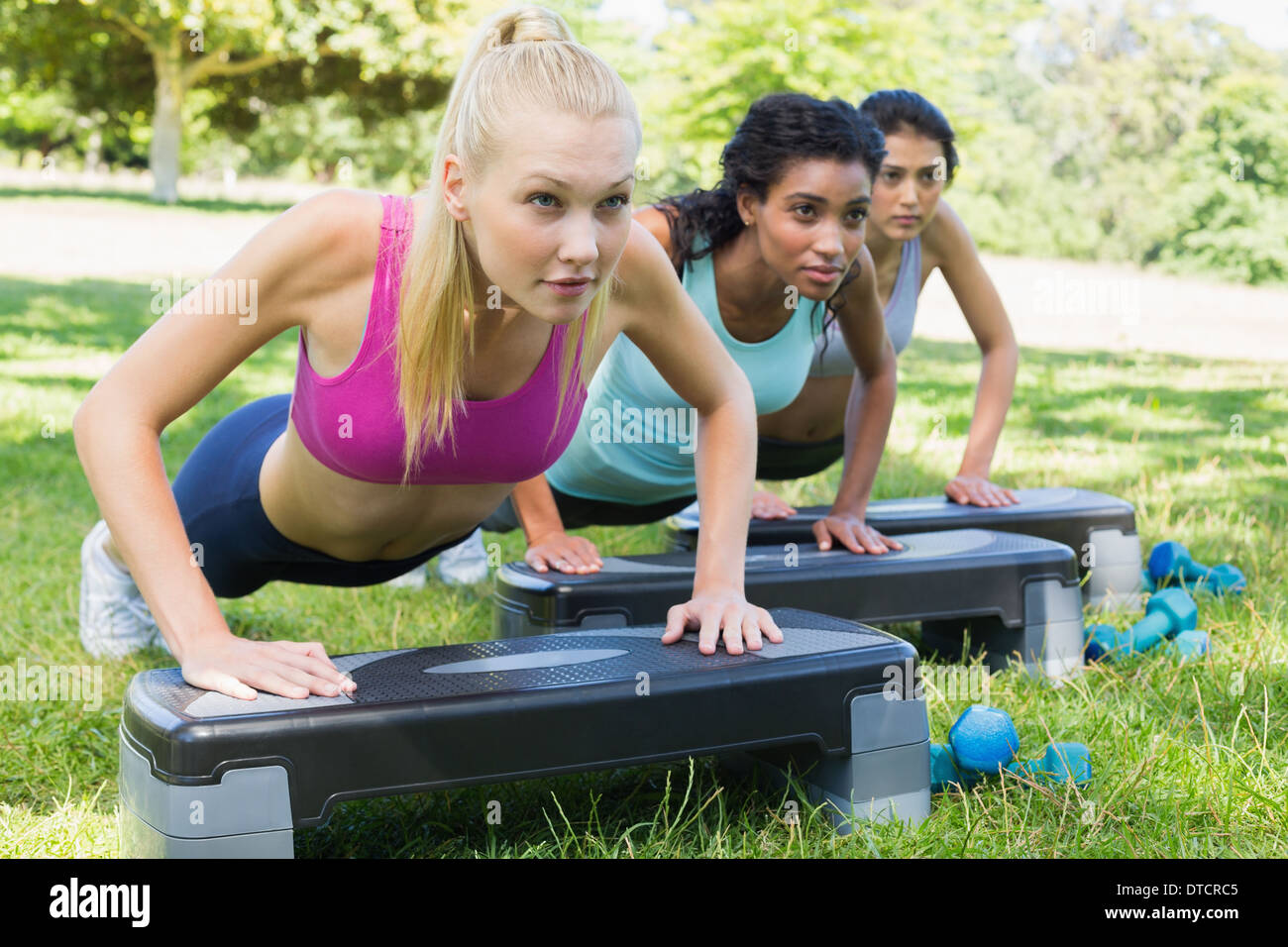 Aerobics steps hi-res stock photography and images - Alamy
