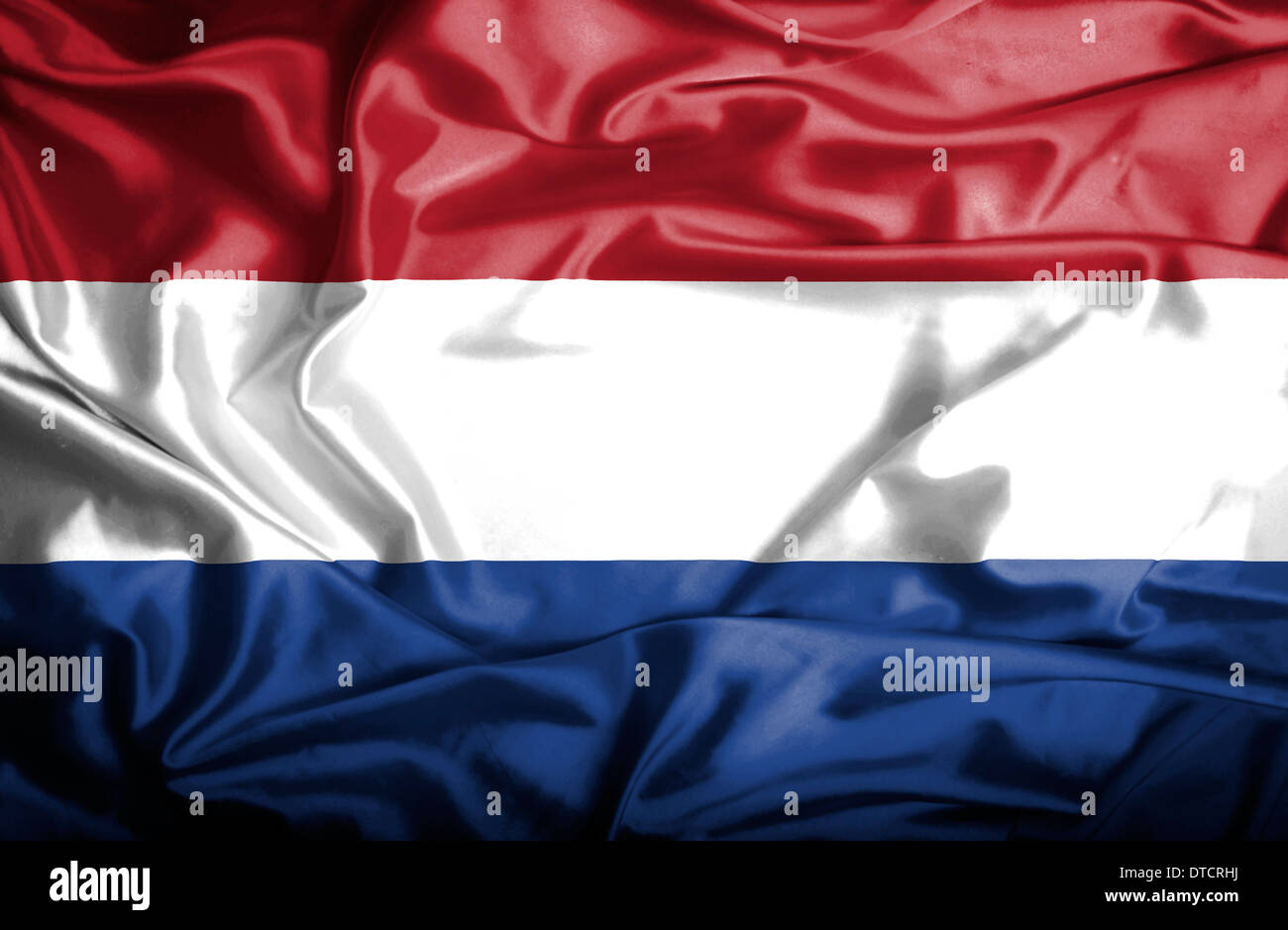 Netherlands waving flag Stock Photo - Alamy