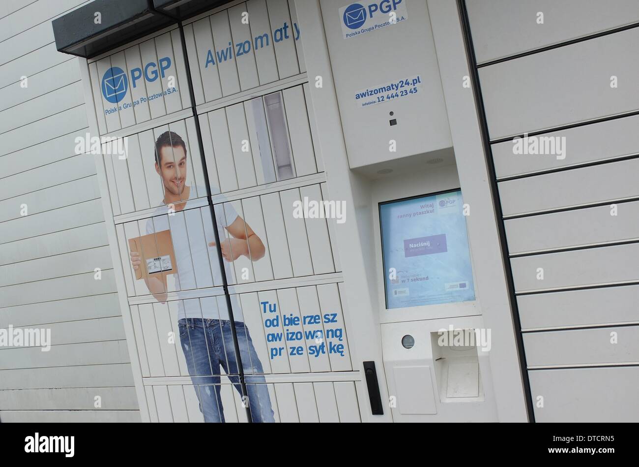 Gdansk, Poland 15th, February 2014 Polish InPost Company finalized an ...