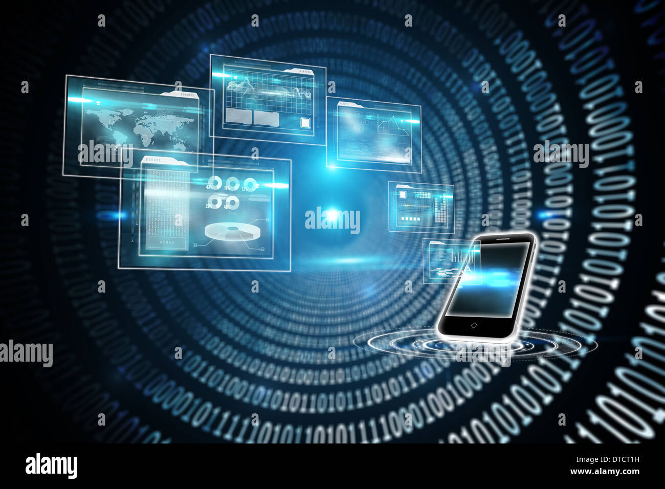 Futuristic interfaces hi-res stock photography and images - Alamy