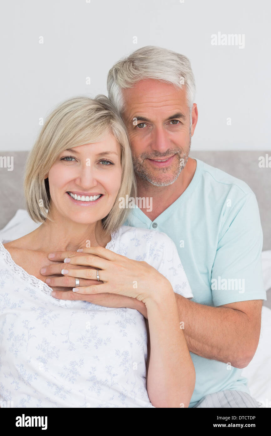 Loving mature couple bed hi-res stock photography and images - Alamy