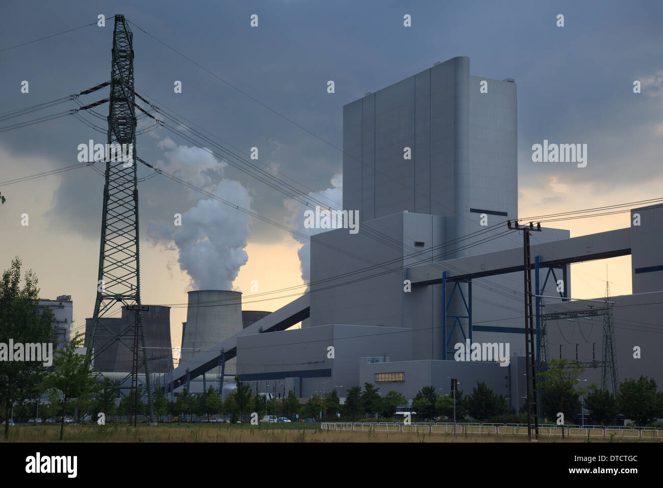 Boxberg lignite fired power plant saxony hi-res stock photography and ...