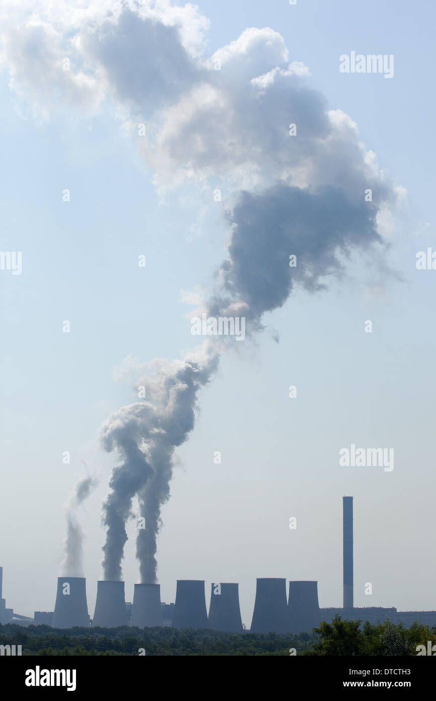 Boxberg, Germany, lignite power plant Boxberg Stock Photo - Alamy