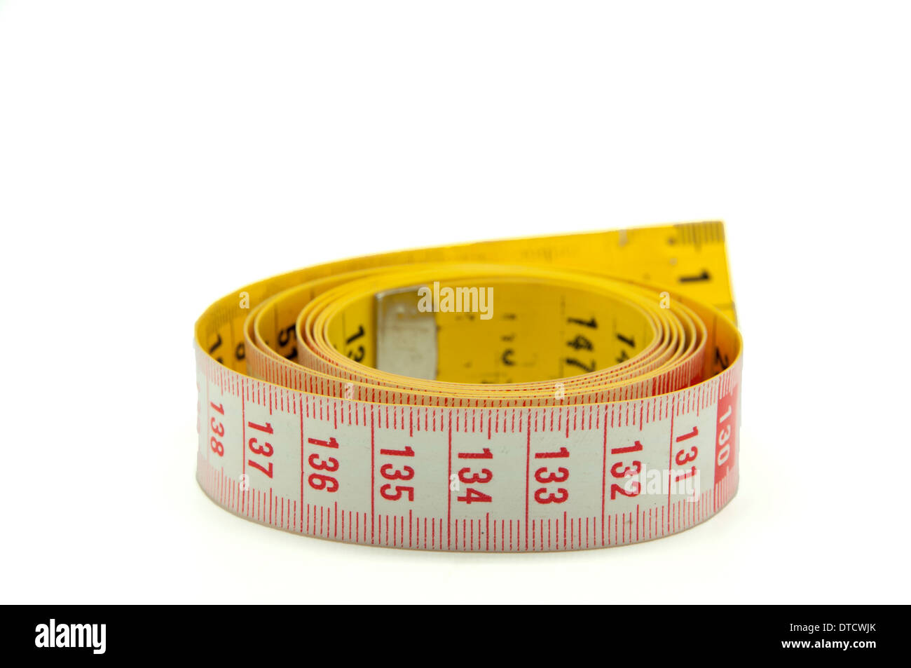 meter to measure on a white background Stock Photo - Alamy