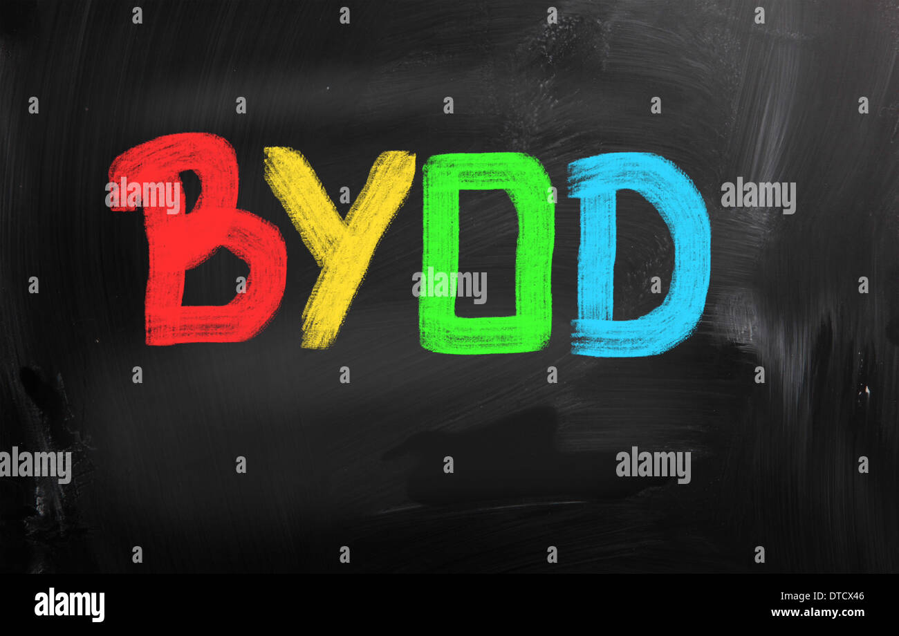 Acronym for bring your own device hi-res stock photography and images ...