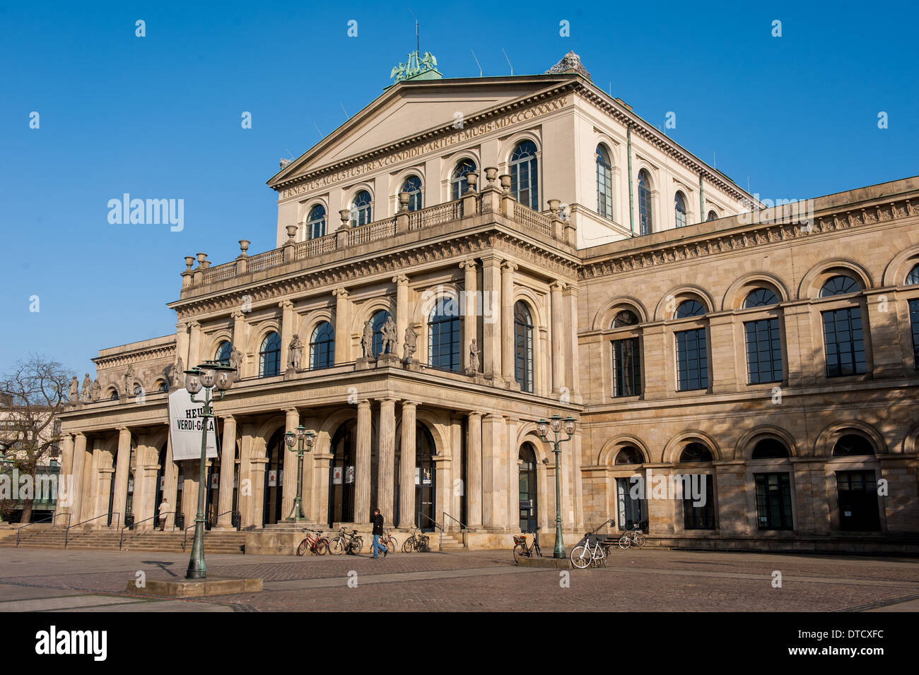 Hannover, Germany, the Opera House in Hannover Stock Photo - Alamy