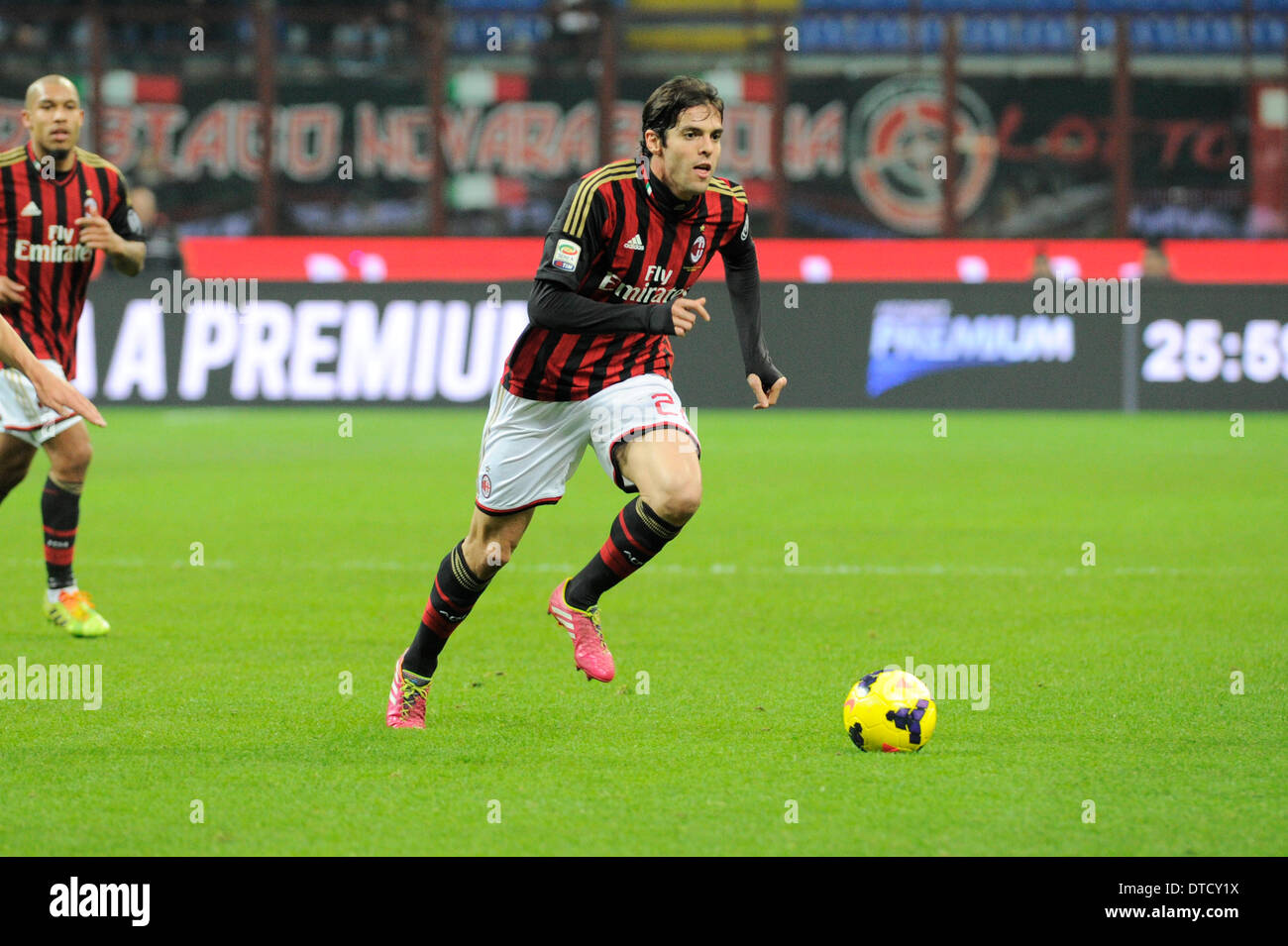 MIlan, Italy. 14th Feb, 2014. Ricardo Kaka of AC Milan during the ...