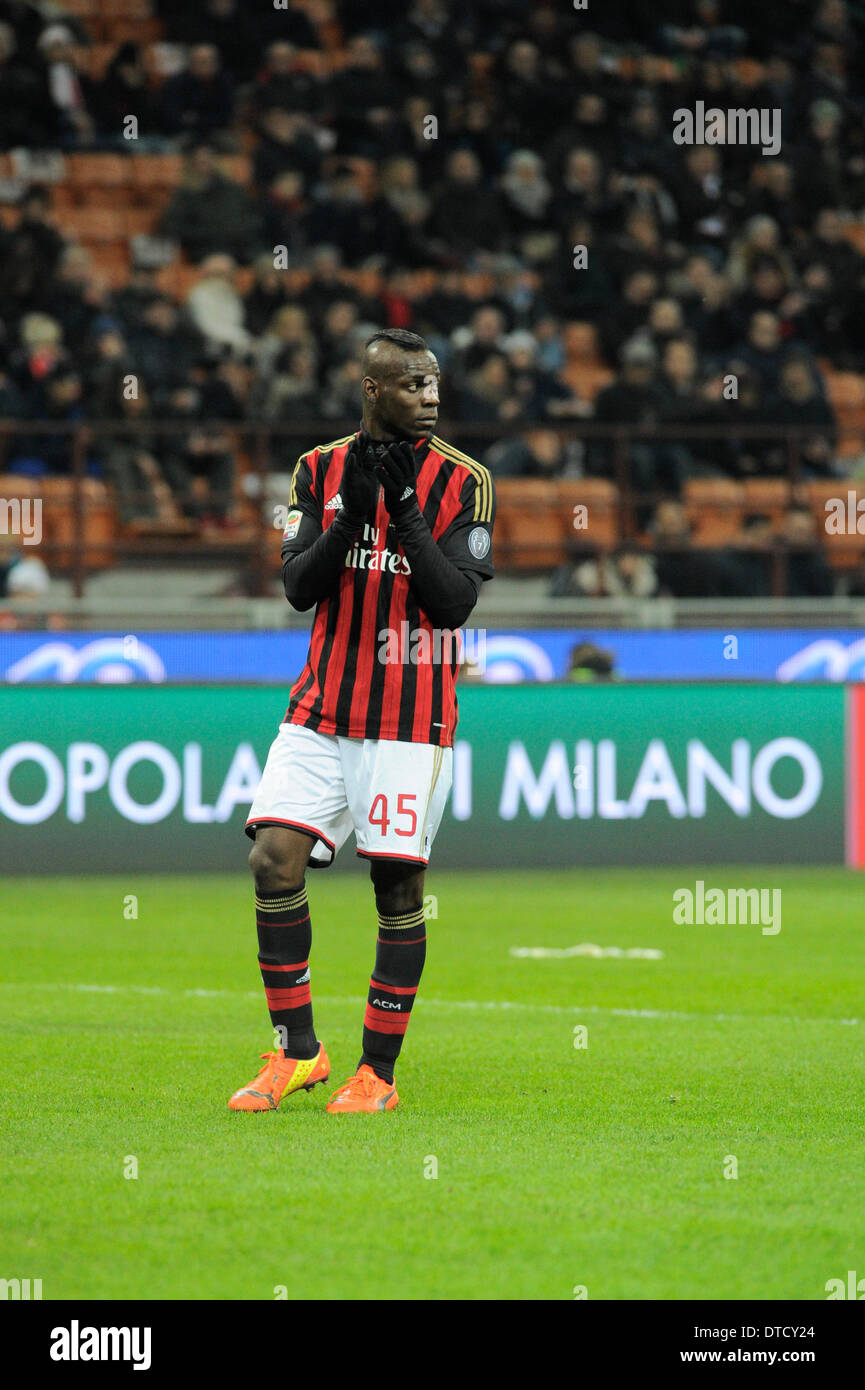 San siro mario balotelli hi-res stock photography and images - Alamy