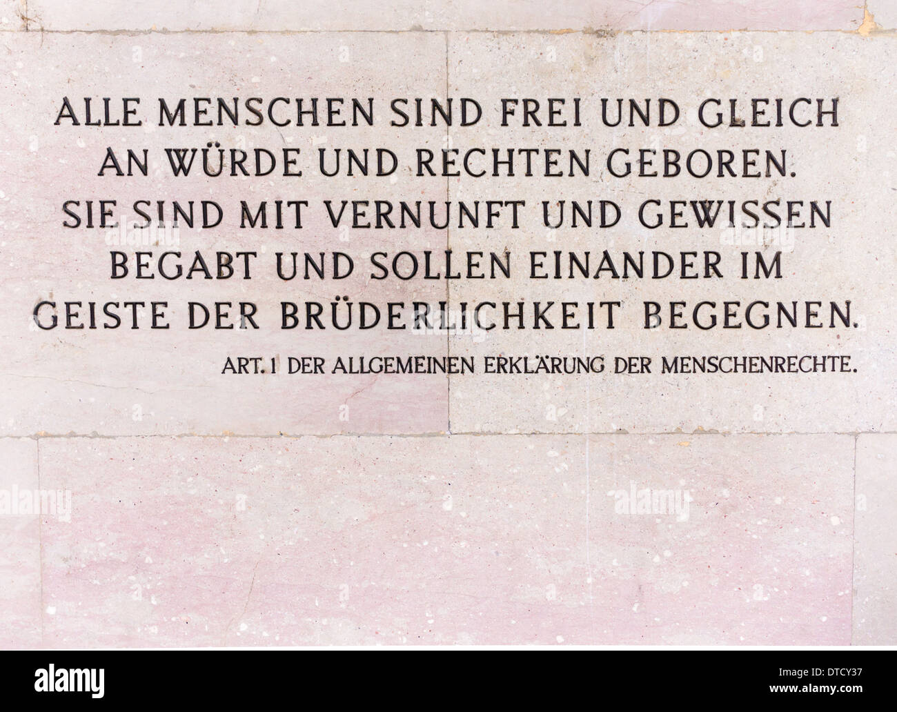 Universal declaration of human rights hi-res stock photography and ...