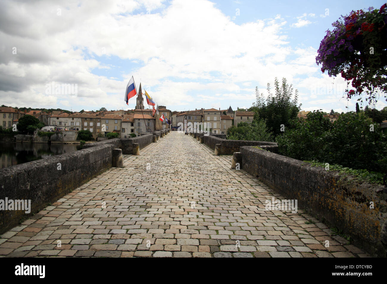 Confolens, Charente, France Stock Photo - Alamy