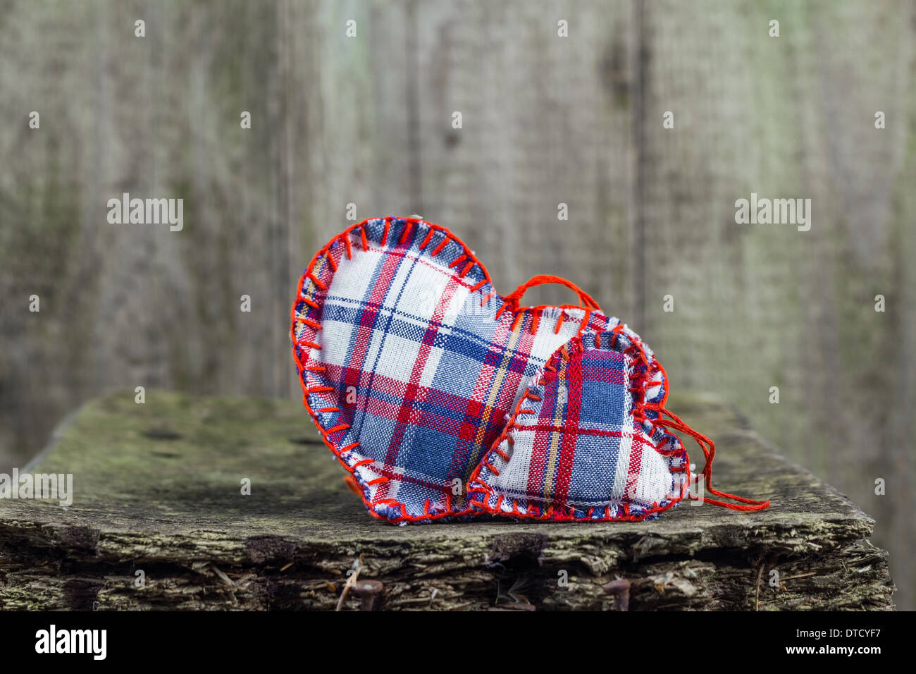 Two love hearts romantic hi-res stock photography and images - Alamy