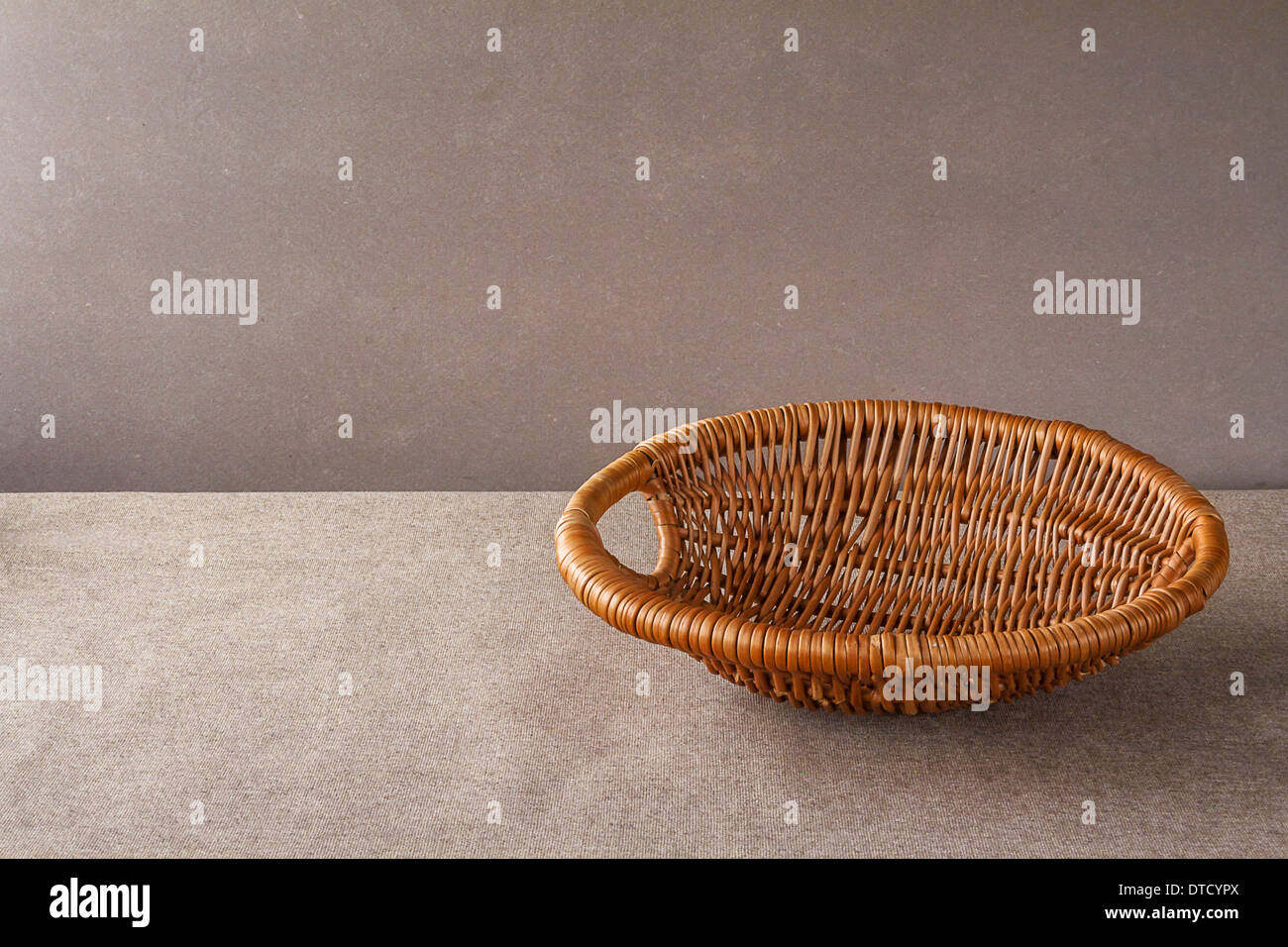 Empty basket hi-res stock photography and images - Alamy