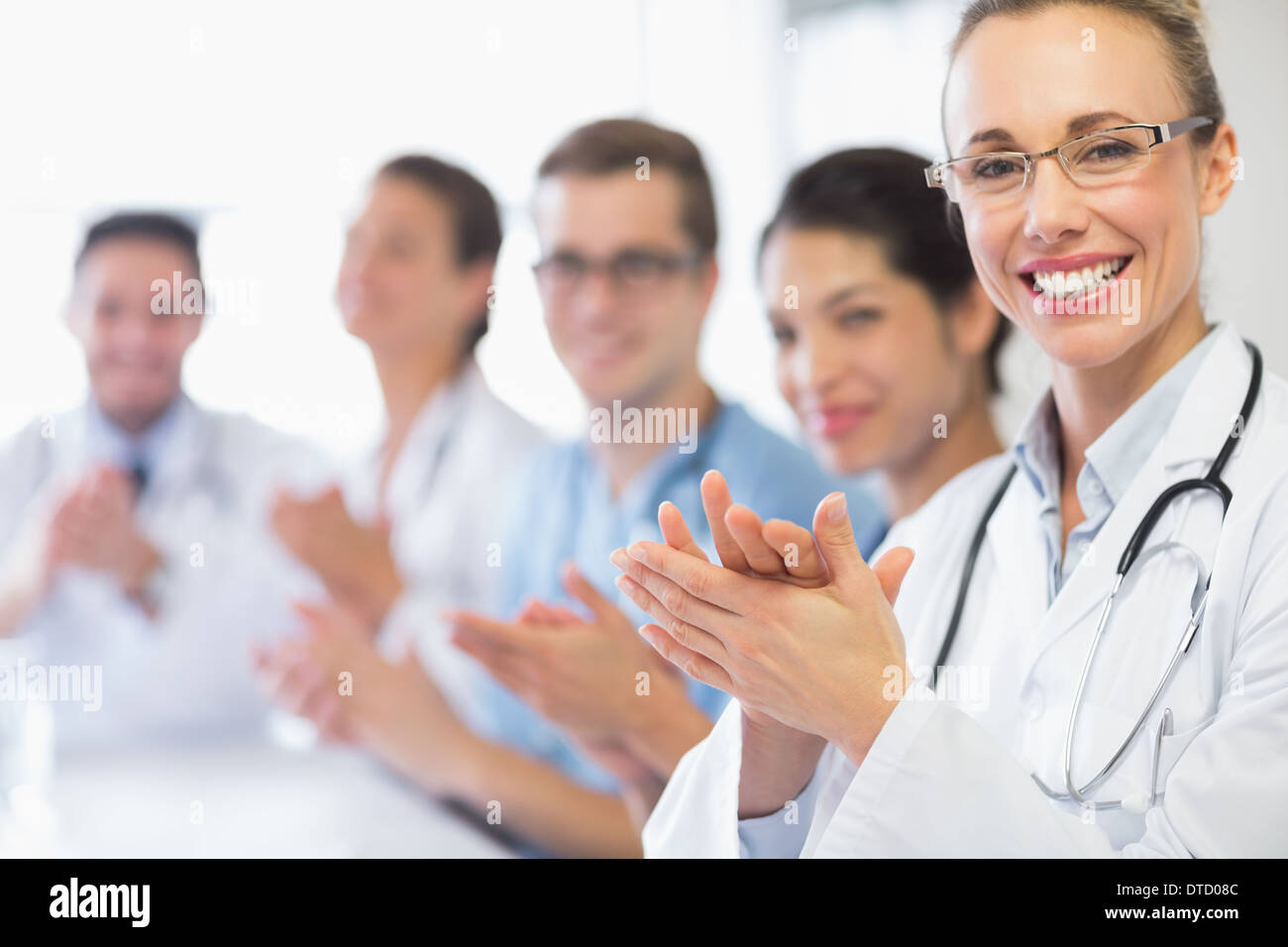 Uniform Clapping Smiling High Resolution Stock Photography and Images ...