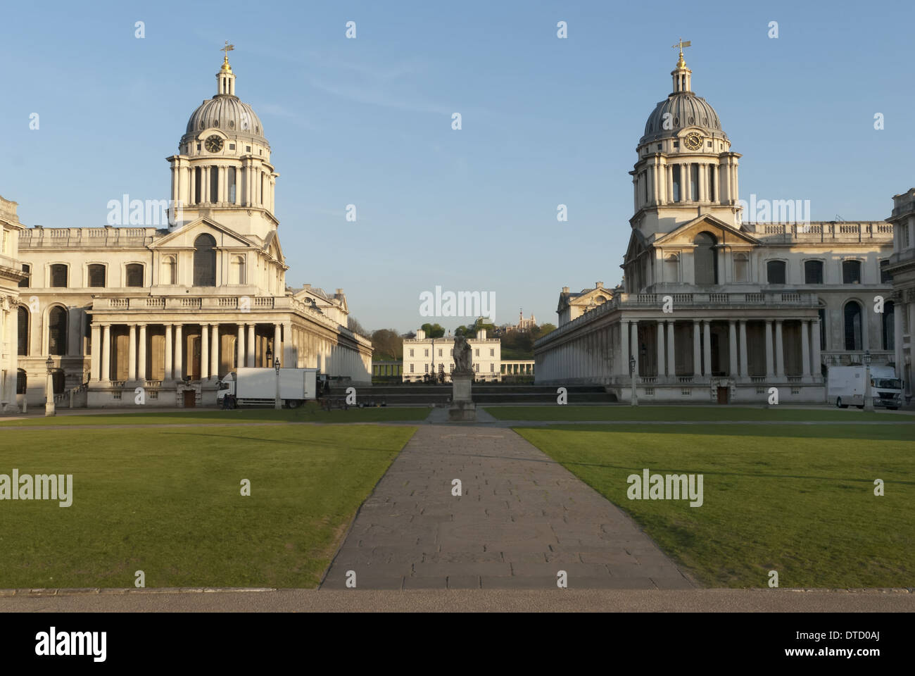 Greenwich at sunset, London Stock Photo - Alamy